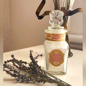 Avon | Bath & Body | Vintage Avon Lavender Sachet Powder In Glass ...